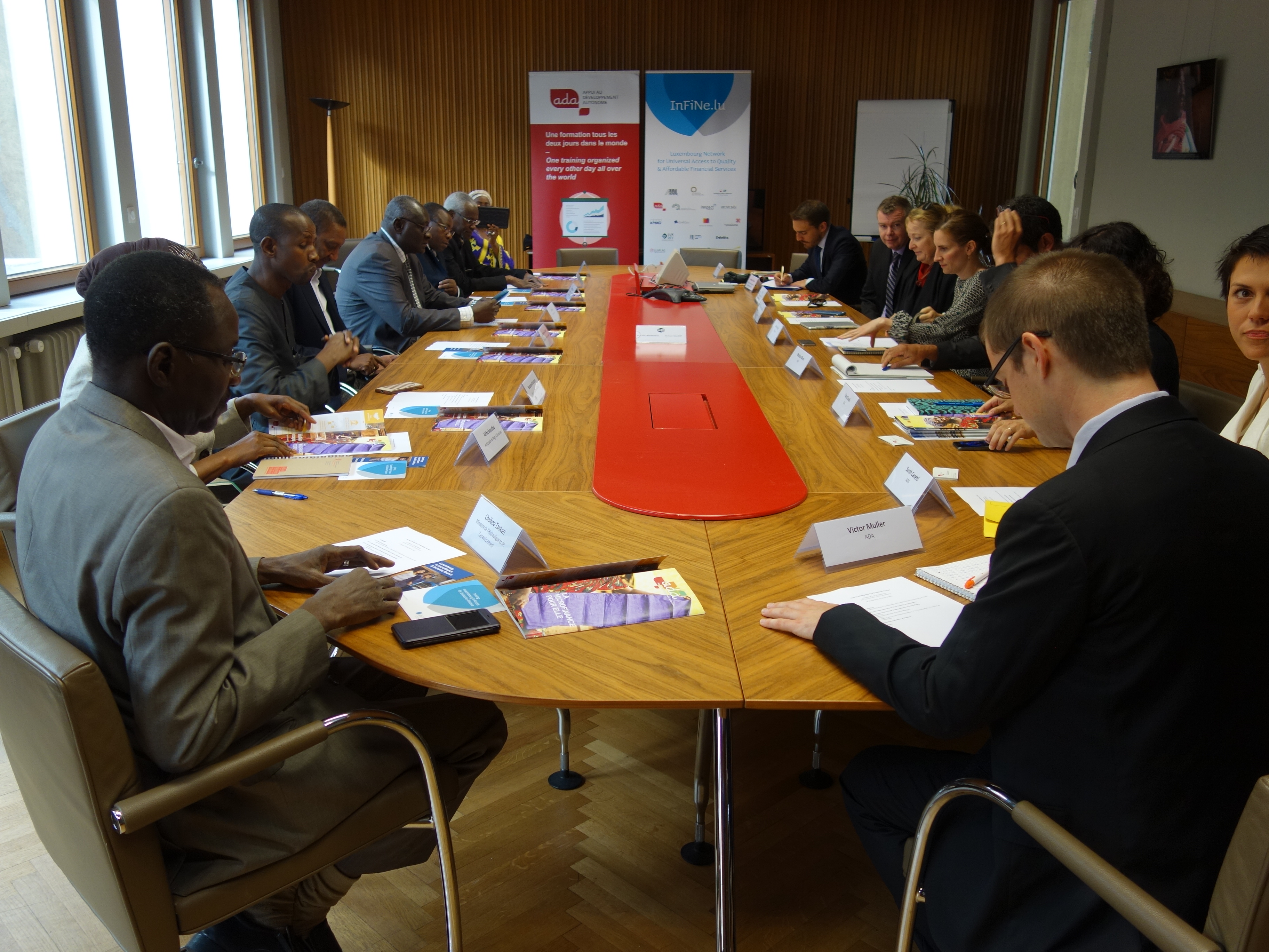 InFiNe.lu met the Delegation from the Republic of Niger - infine