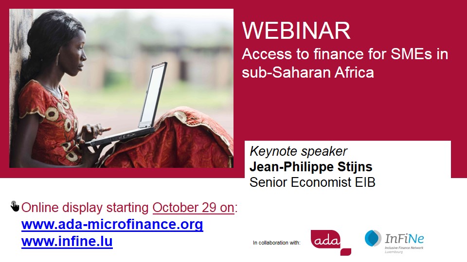Access To Finance For Smes In Sub Saharan Africa Webinar Infine
