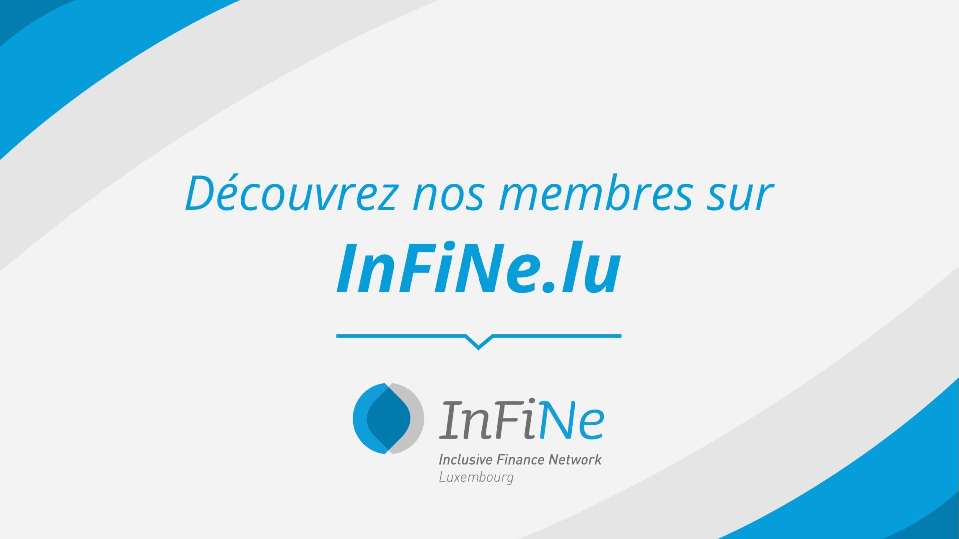 Le saviez-vous? Une série de vidéos sur les membres InFiNe.lu - infine