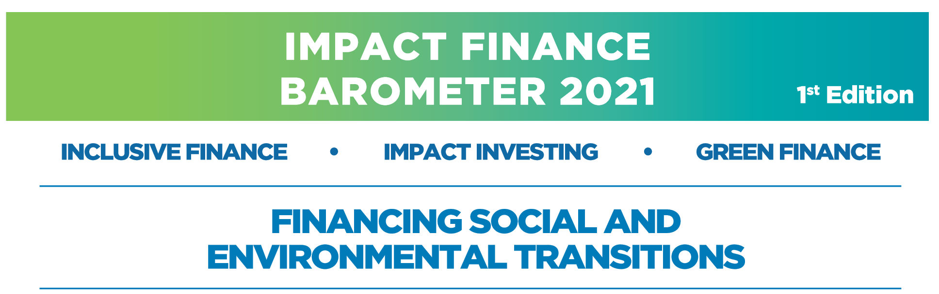 Launch of the first Impact Finance Barometer 2021 - infine
