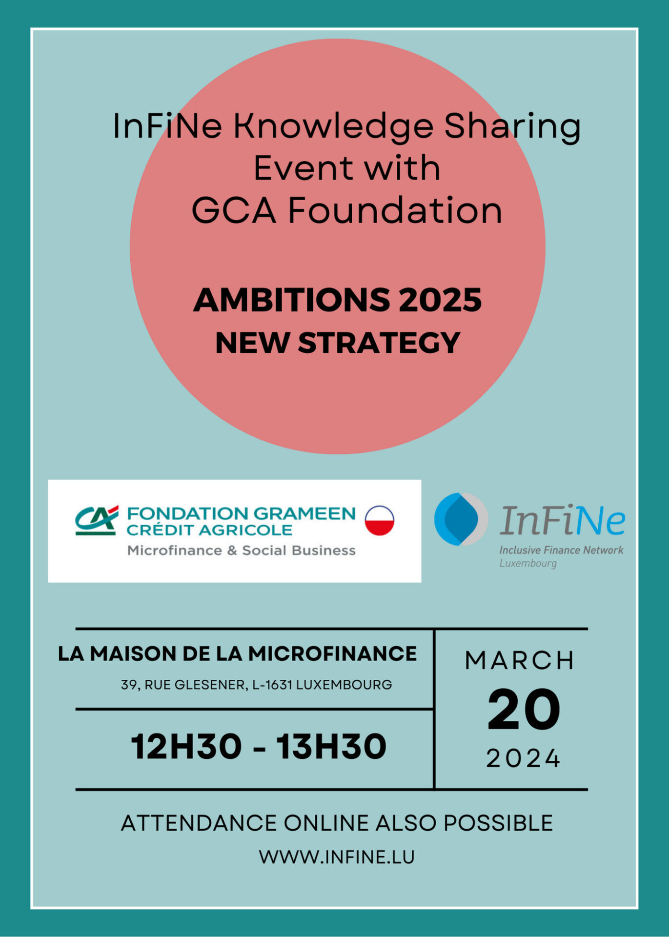 𝐈𝐧𝐅𝐢𝐍𝐞 𝐊𝐧𝐨𝐰𝐥𝐞𝐝𝐠𝐞 𝐒𝐡𝐚𝐫𝐢𝐧𝐠 𝐄𝐯𝐞𝐧𝐭 “AMBITIONS 2025” NEW STRATEGY 𝐰𝐢𝐭𝐡 GCA Foundation - infine